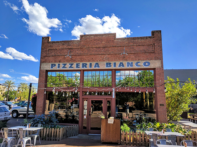 Pizzeria Bianco: The Sistine Chapel of pizza joints. Michelangelo had his ceiling, Chris Bianco has his crust.