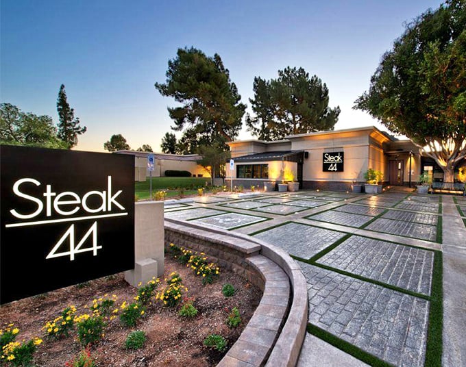 Steak 44: Where your steak gets the red carpet treatment. It's so posh, even the vegetables feel like VIPs.