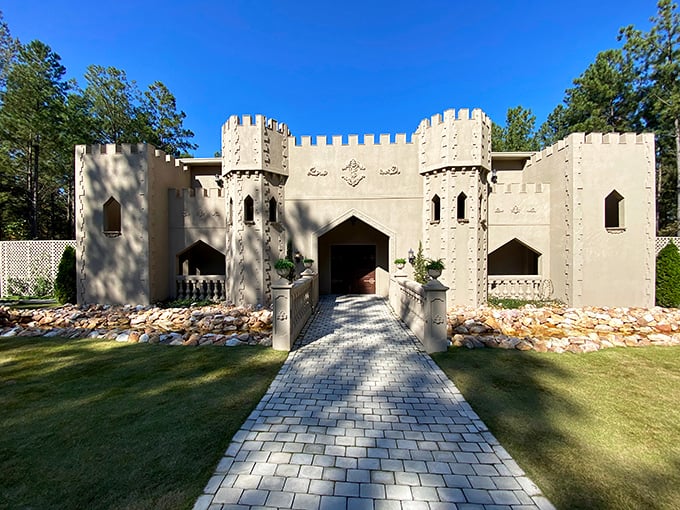 The Castle at Wildwood Gardens: Proof that good things come in small packages! This stone charmer looks like it sprouted from a fairy tale.