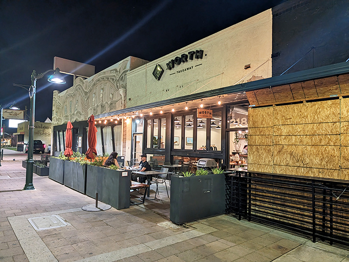 Worth Takeaway: Mesa's sandwich alchemists. Where industrial chic meets gourmet eats, and every bite is worth writing home about.