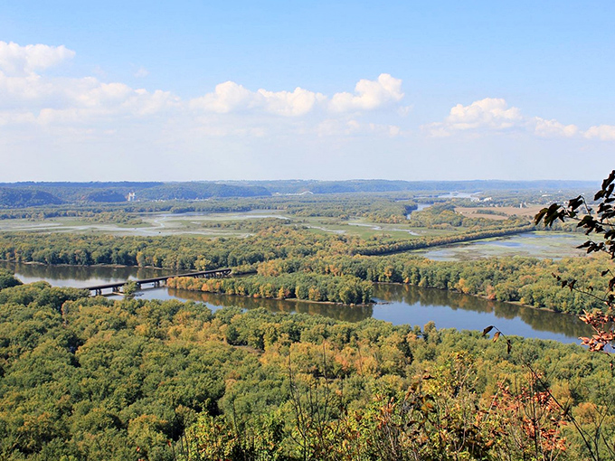 Wyalusing's grand finale: Where the Mississippi and Wisconsin rivers throw the ultimate water cooler meetup.