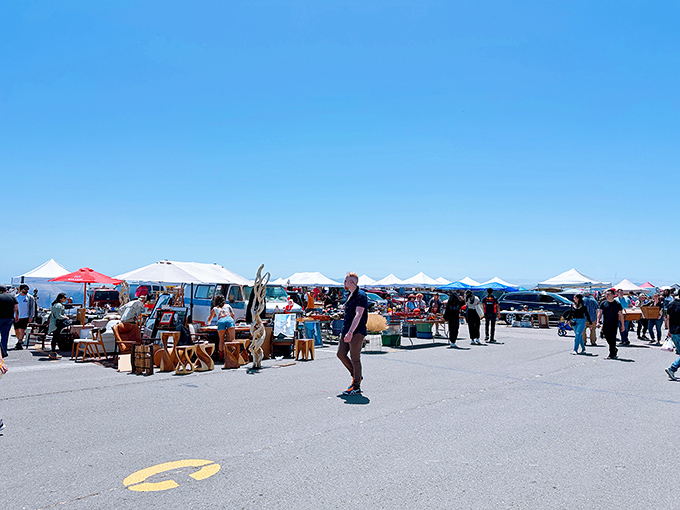 From Art Deco to Mid-Century Modern, Alameda's antique fair is a design lover's dream come true.