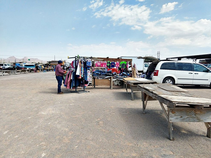 Las Cruces' outdoor shopping extravaganza. It's like Black Friday, but with more sun and fewer trampling incidents.