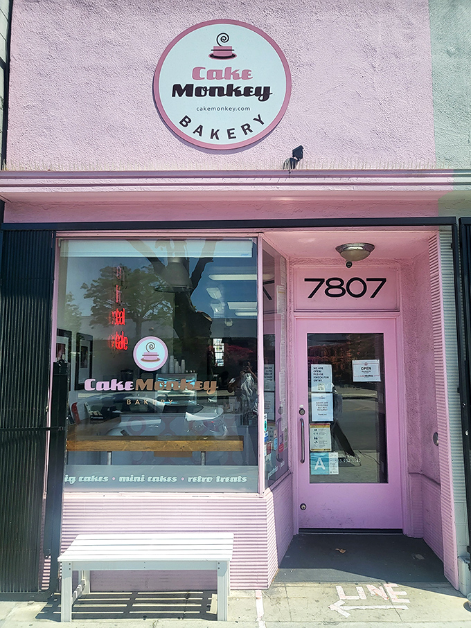 Cake Monkey Bakery: Where pink isn't just a color, it's a lifestyle. This place is sweeter than your grandma's cheek pinches.