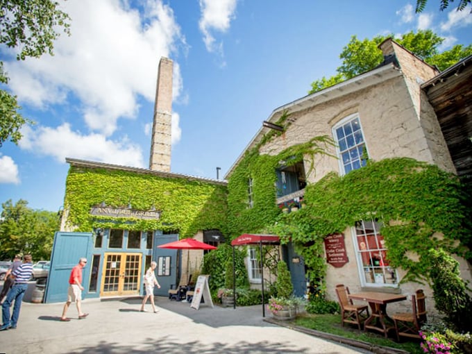 Sip through history at Cedar Creek! With views like these, you might forget what century you're in. Don't worry, the wine will remind you.