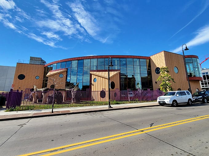 Who needs a TARDIS when you've got this? Eau Claire's museum is a time machine disguised as the coolest building in town.