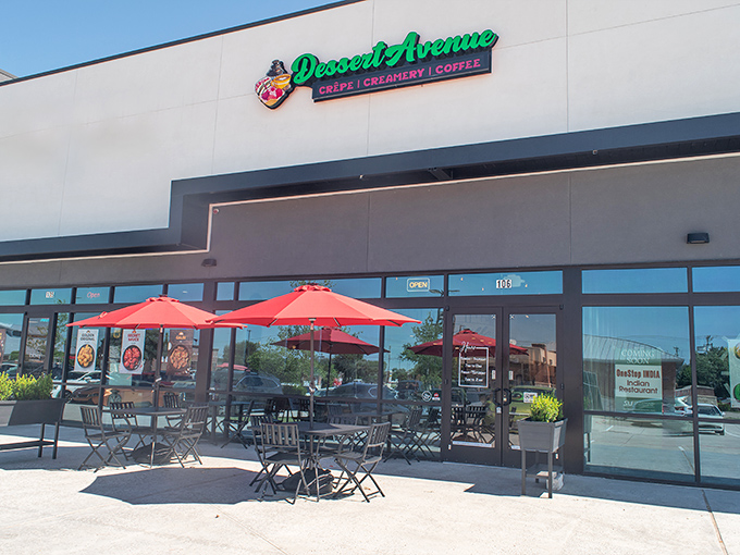 Modern design meets classic treats at Dessert Avenue. It's like your cool nephew opened an ice cream shop... and nailed it.