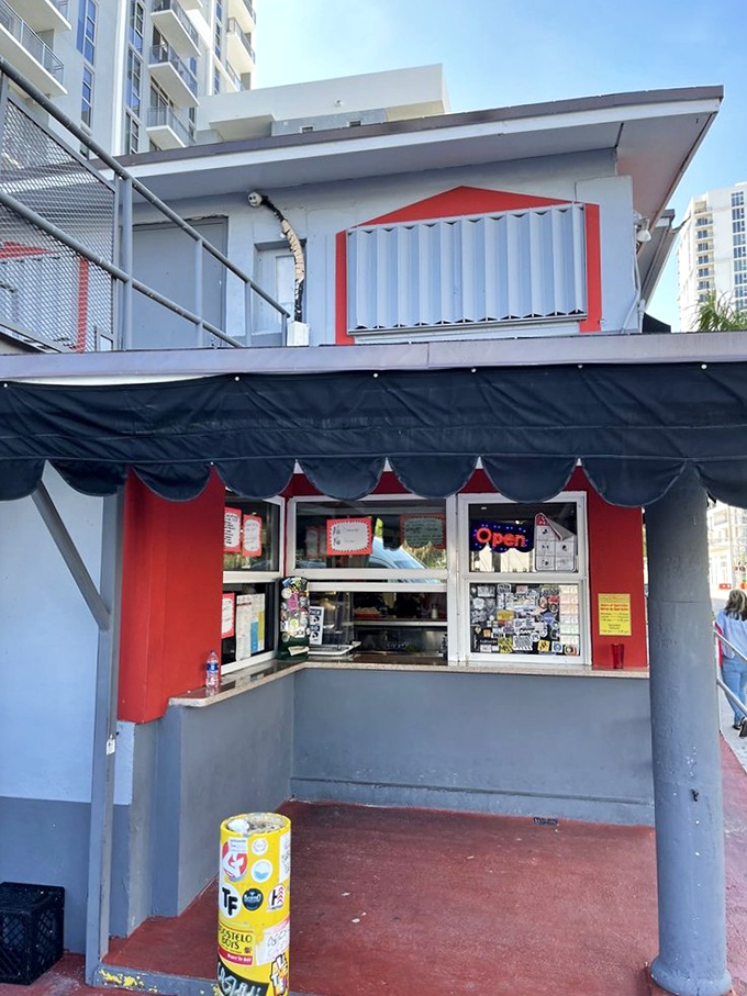 Red and white awning, sandwiches of dreams. Enriqueta's is where Cuban flavors meet Miami hustle, one bite at a time.