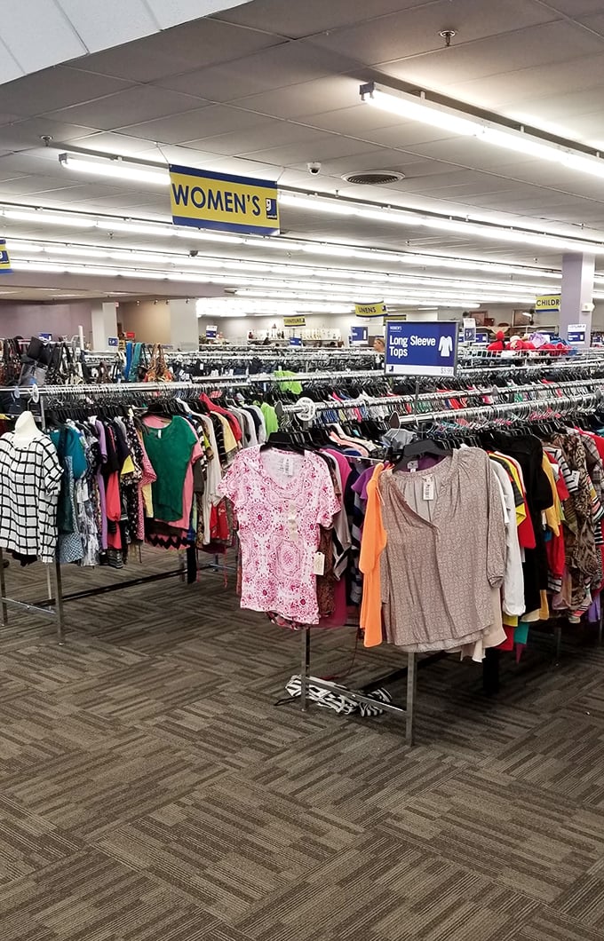 Welcome to Goodwill's own Land of Lincoln! This Springfield store is so vast, you might need GPS to navigate the sea of secondhand treasures.