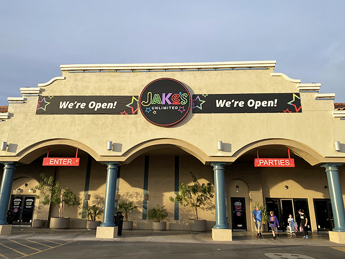 Step right up to Jake's Unlimited! It's like a carnival decided to settle down and make itself at home indoors.