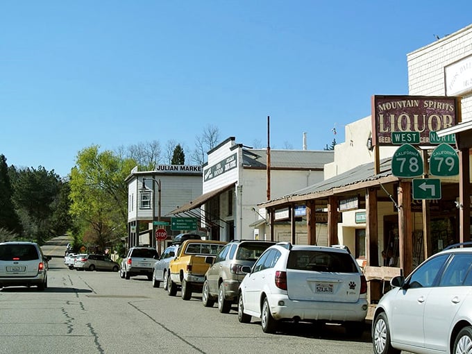Julian's Main Street: Where the Wild West meets Mayberry, and everyone's arguing over which bakery has the best pie.