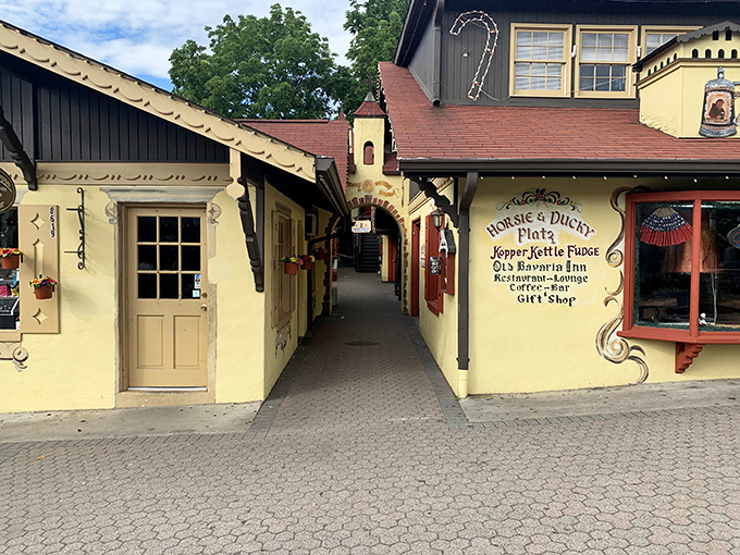 Willkommen to sweetness! Hofer & Ducky's charming facade is like a portal to a world where calories don't count and lederhosen is optional.