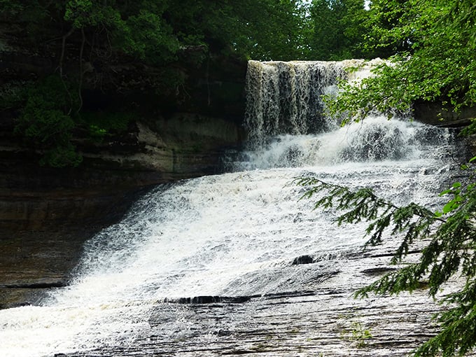 Laughing Whitefish in autumn: Fall colors so vibrant, they make a rainbow look dull. It's nature's own fireworks display, minus the noise.