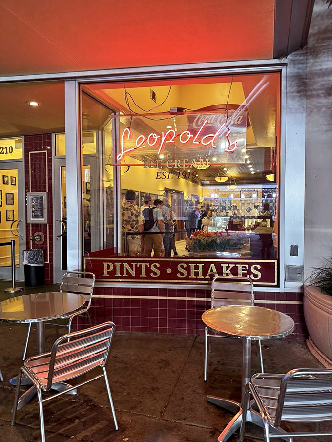 Leopold's: Where history meets flavor. This Savannah institution has been perfecting the art of ice cream since before your grandparents' first date.