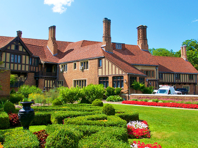 The Great Gatsby goes Tudor at Meadow Brook Hall. This Rochester mansion proves that the 1920s knew how to party like it's 1420.