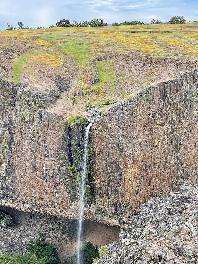 Who needs magic shows? Phantom Falls appears like a 164-foot illusion, no smoke and mirrors required.