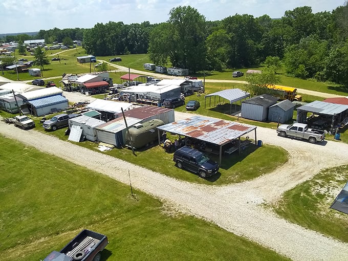 Twice a year, Rutledge becomes a bargain hunter's paradise. It's like Black Friday for antique lovers, minus the stampedes.