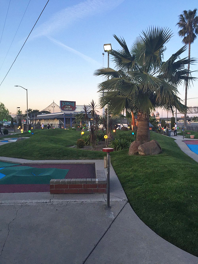 Oasis of fun! Scandia's lush landscape is more inviting than an all-you-can-eat buffet. Let the good times roll!