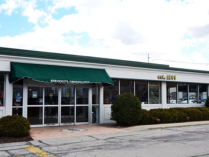 No frills, all thrills! Seroogy's may look plain, but inside lies a wonderland of cocoa-based delights.