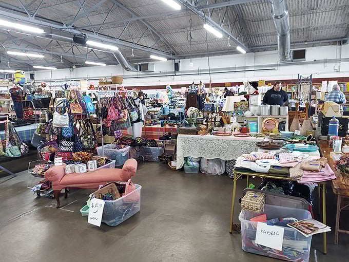 Inside Springfield's market, it's a blast from the past. From Depression glass to disco balls, every era is having a reunion here.