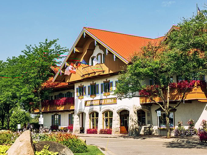 It's like stepping into a German fairy tale, complete with schnitzel and splash zones. Oktoberfest meets summer vacation!