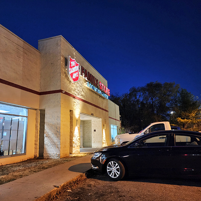 Park it here for savings! This Salvation Army store has more treasures than a pirate's chest &ndash; and better opening hours.