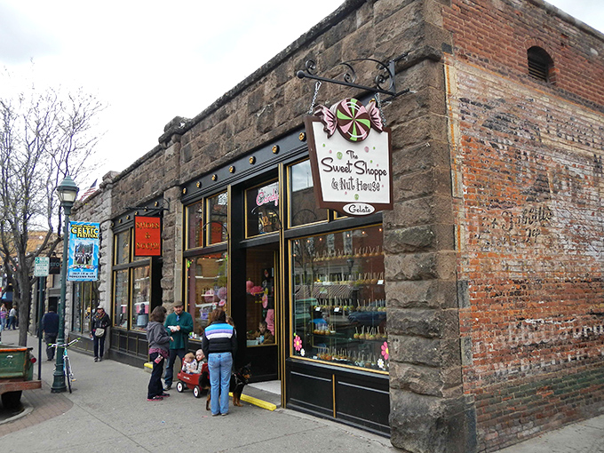 Grandma's kitchen meets Candyland! A quaint corner of sweetness that'll have you reminiscing about simpler, sugarier times.