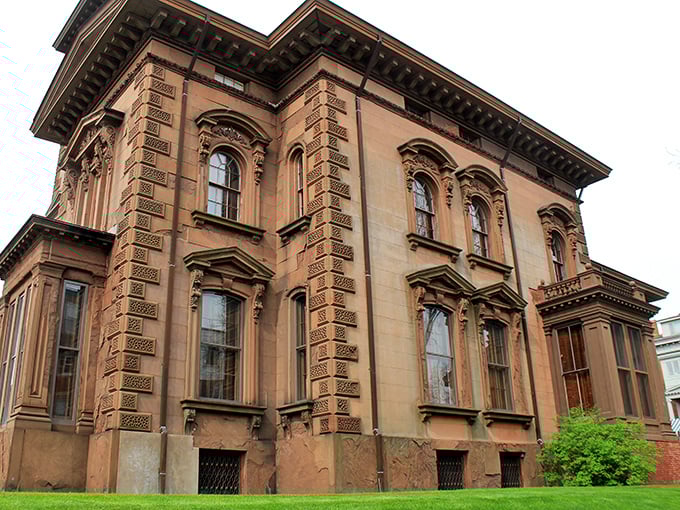 Step into a world of 19th-century luxury at Victoria Mansion. It's like Downton Abbey's American cousin, but with more gilding.