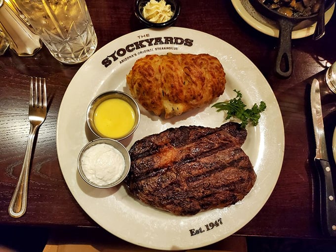 This bison ribeye isn't just a meal; it's a flavor rodeo in your mouth. Giddyup, taste buds &ndash; you're in for a wild ride!