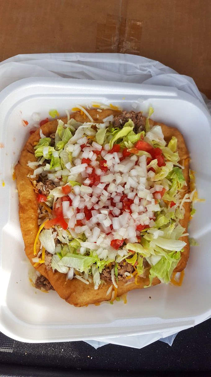 This isn't just a taco, it's a work of art. Van Gogh had his "Starry Night," we have our "Starry Bite."