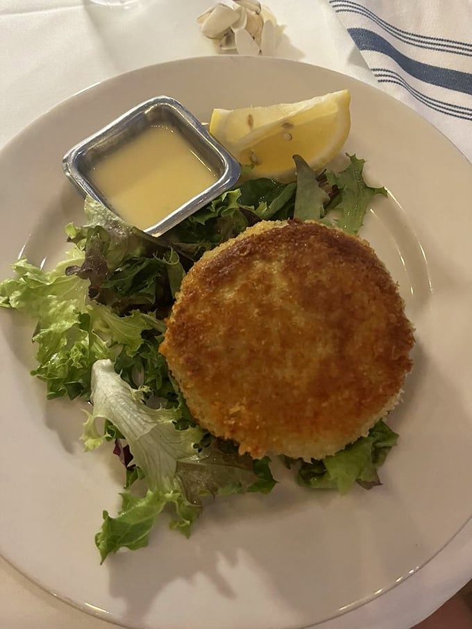 The crown jewel of seafood! Bud & Alley's crab cake is like the Beyonc&eacute; of beach cuisine - flawlessly put together and ready to steal the show.