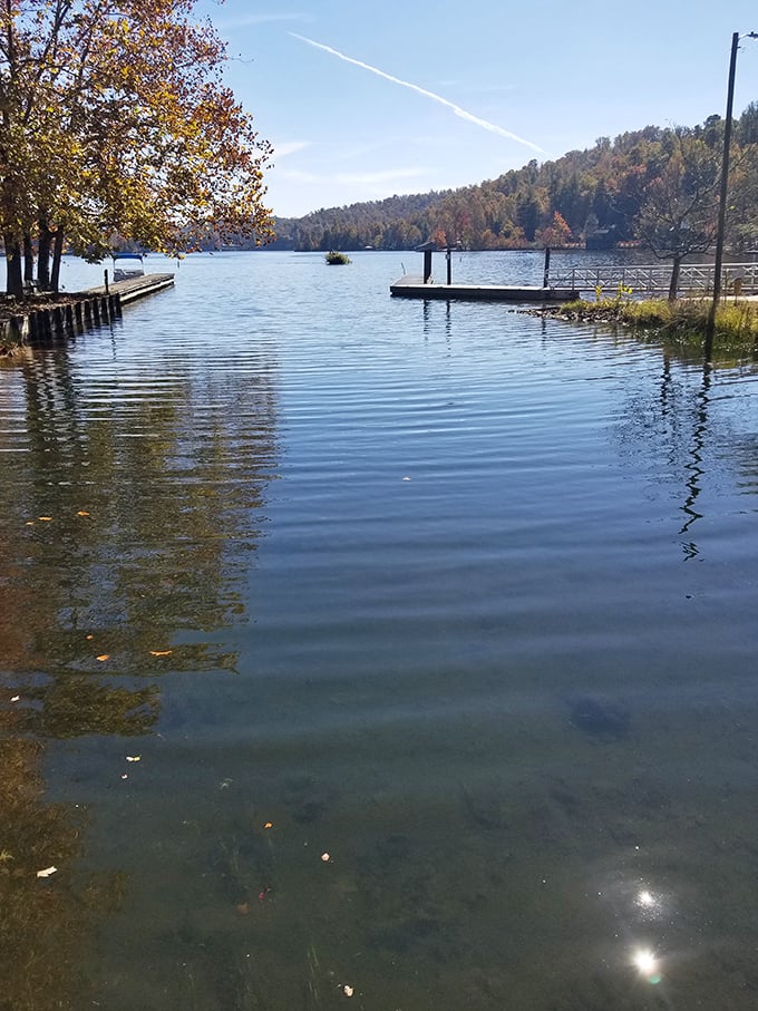 Crystal-clear waters invite you to dip your toes or cast a line. It's like Mother Nature's own version of a five-star resort pool.