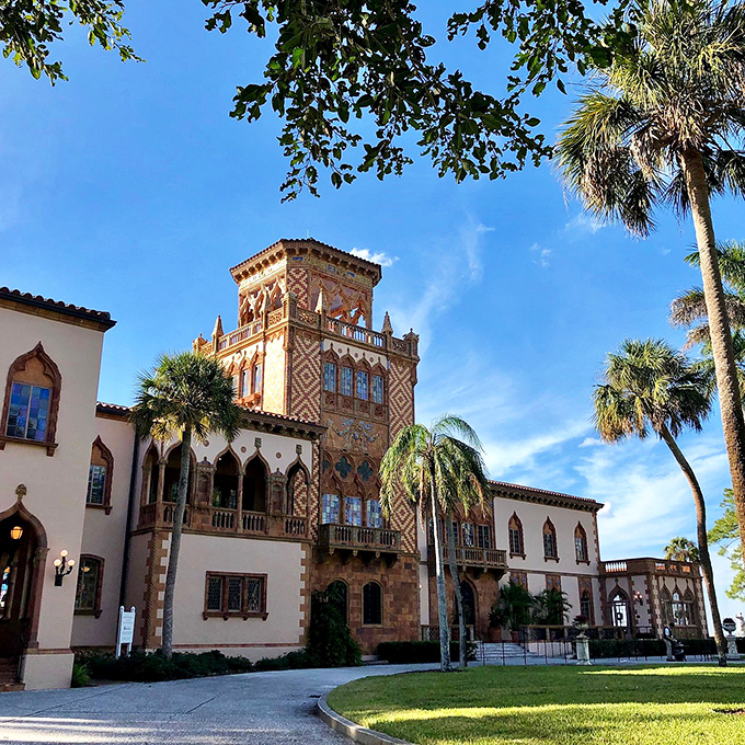 Palm trees and palatial architecture &ndash; it's like someone dropped Venice into a tropical smoothie and hit blend.