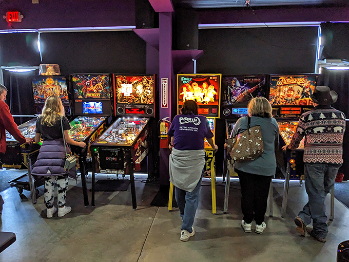 Watch out, Tommy! These pinball wizards are giving The Who a run for their money, proving they've got the magic touch.