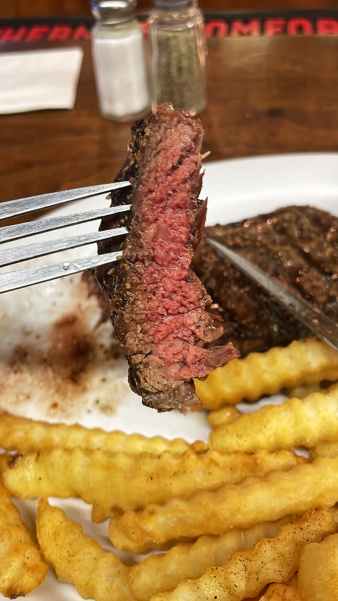 Fork-tender perfection that'll make you want to send a thank-you note to the cow. This steak is so good, it might just bring a tear to your eye.