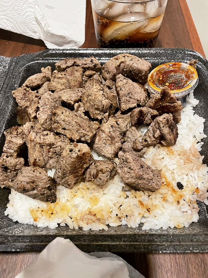 Steak so good, you'll want to propose to it! This 14oz beauty is the Brad Pitt of beef plates.