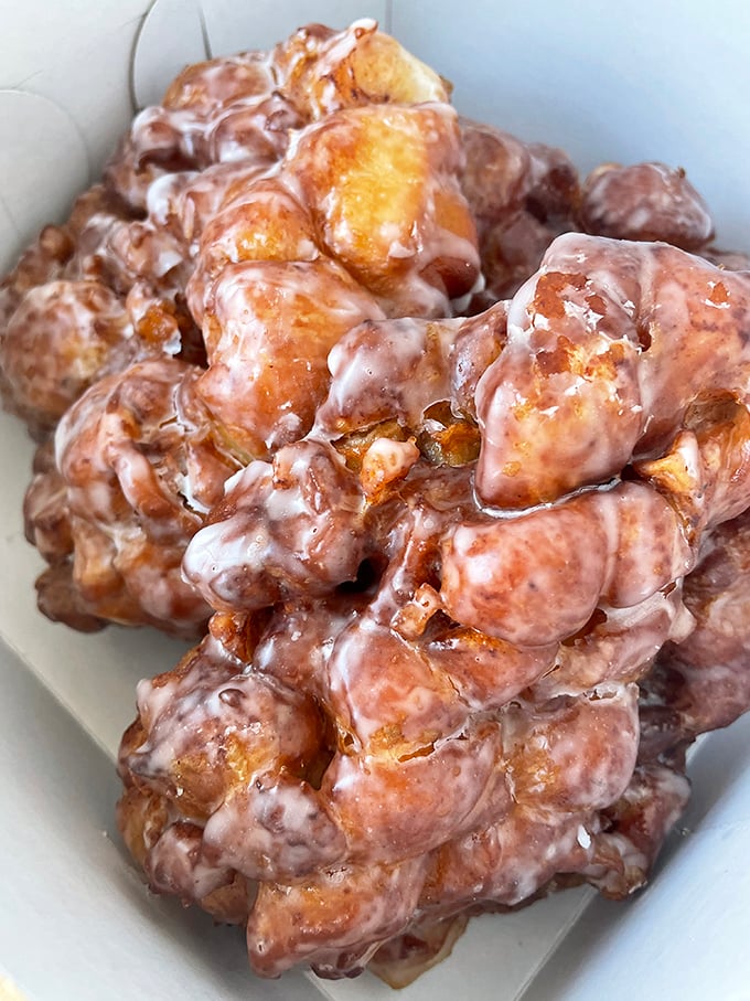 Apple fritters: Where your New Year's resolution goes to die, and your taste buds go to heaven.