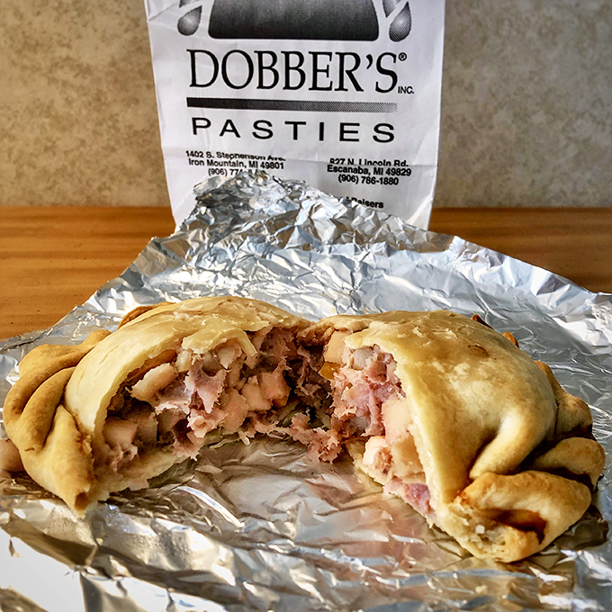 The OG of pasties: beef and potato. It's like a pot roast and a pie had a delicious love child.