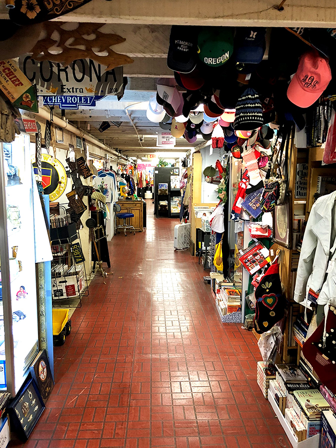 A maze of memories awaits! Navigate these aisles like Indiana Jones, but instead of ancient artifacts, you're hunting for that perfect piece of nostalgia.