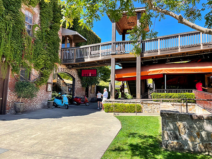 Bottega Napa Valley: Come for the ivy-covered charm, stay for the pasta that'll make your nonna weep with joy. Al fresco dining never looked so good!