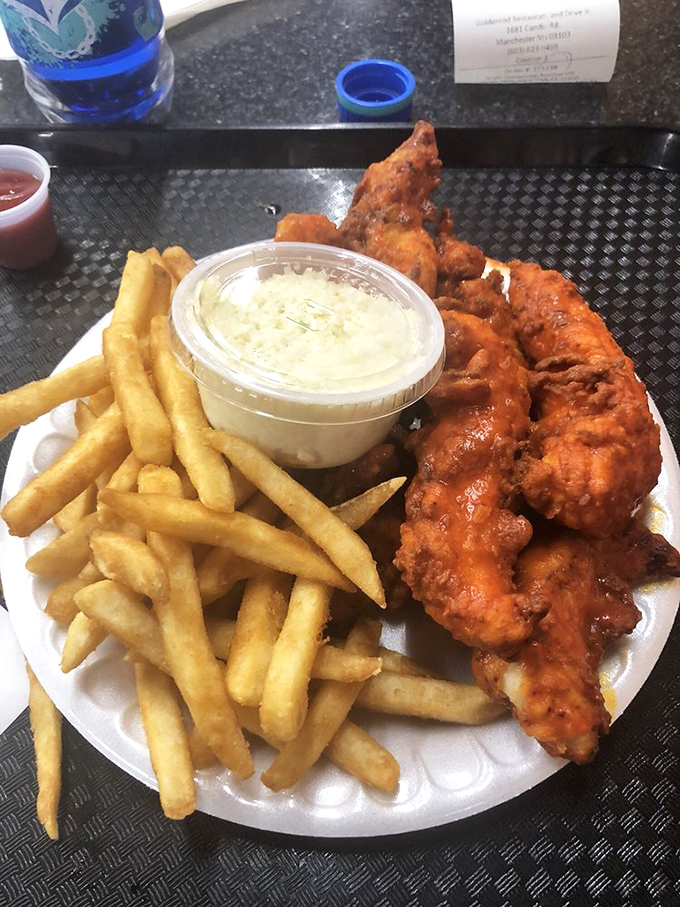 Buffalo chicken that bites back! These fiery tenders are hotter than a summer sidewalk and more addictive than your favorite Netflix series.