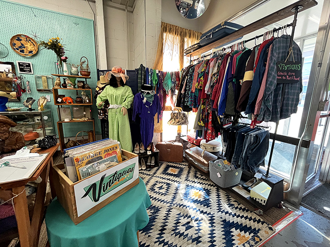 Fashionistas, rejoice! Bart's clothing racks are a rainbow of retro chic. Channel your inner Marvelous Mrs. Maisel or go full "Stranger Things" &ndash; the choice is yours!