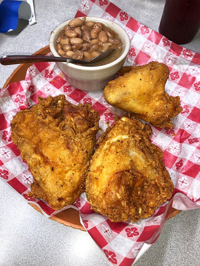 Finger-lickin' fantastic! This fried chicken isn't just a meal; it's a religious experience that'll have you speaking in tongues... of flavor!