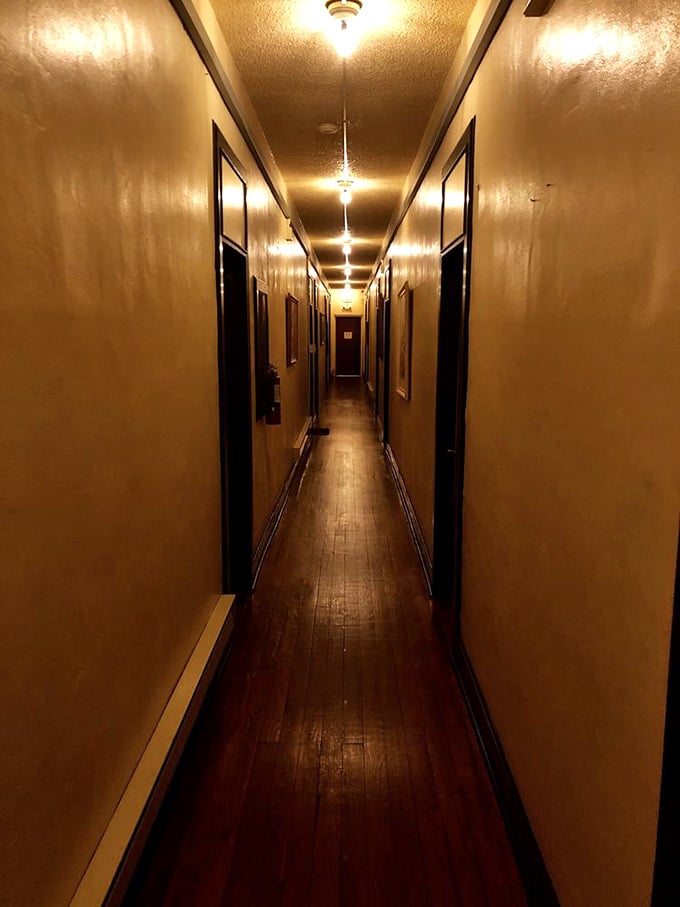 The Overlook Hotel called. It wants its hallway back. Just kidding... or am I?