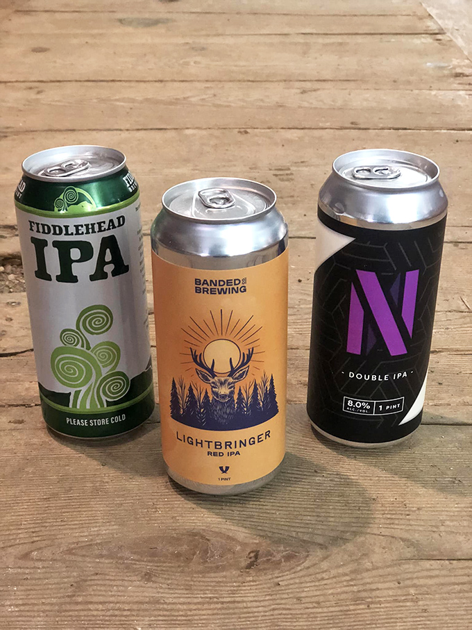 The holy trinity of IPAs! From classic to red to double, these hop-forward beauties are ready to dance on your taste buds.