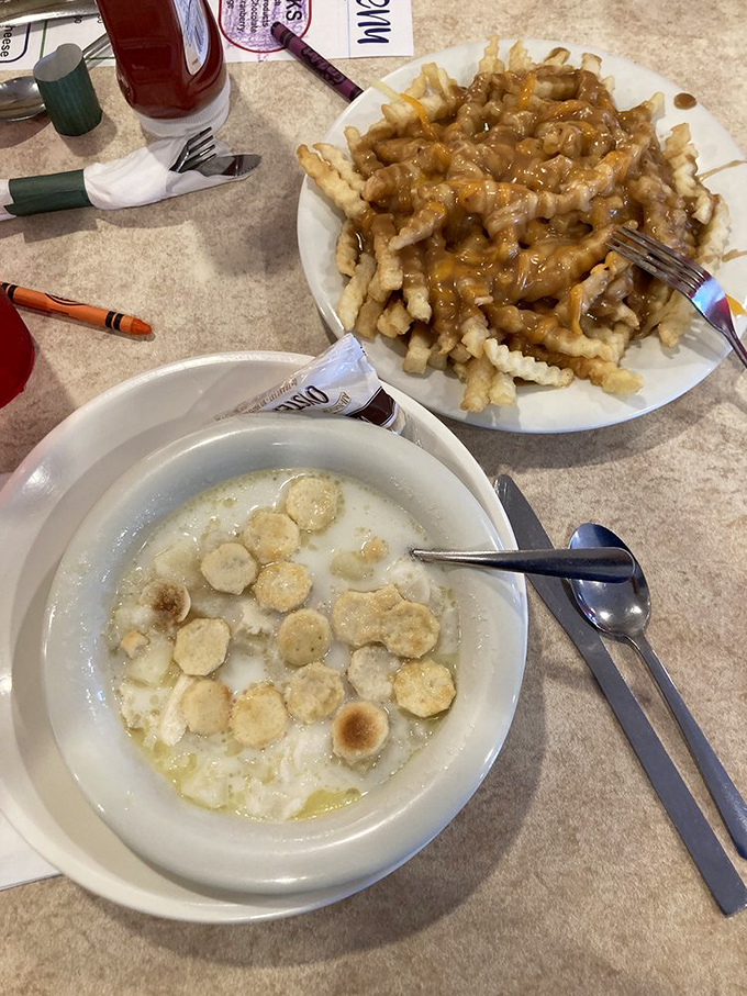 Poutine meets haddock chowder? It's the culinary mash-up we never knew we needed! Comfort food just got a delicious Maine makeover.