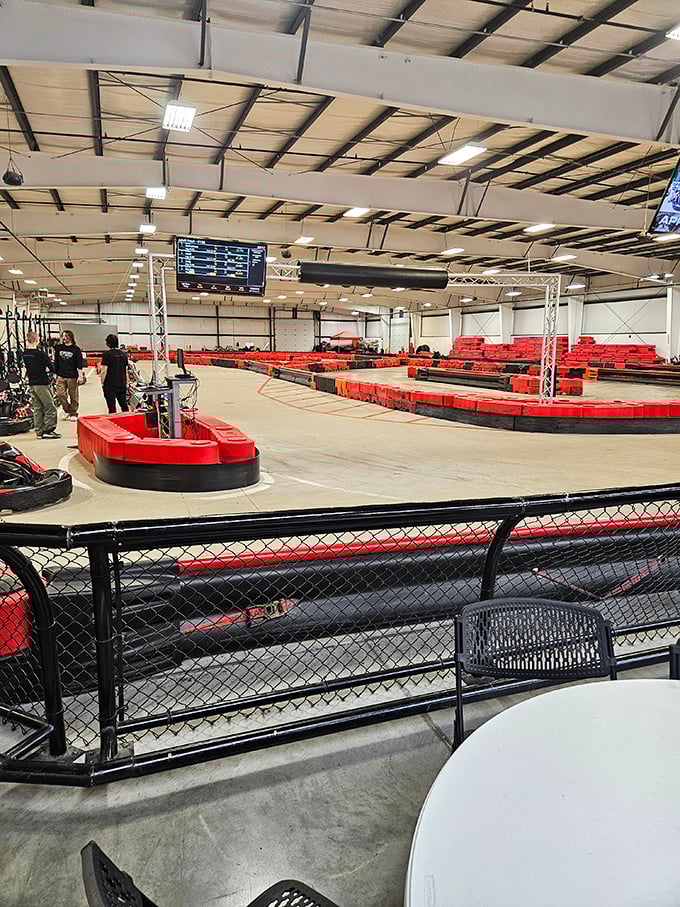 Twists, turns, and straightaways oh my! This track is a playground for grown-ups who never lost their need for speed.
