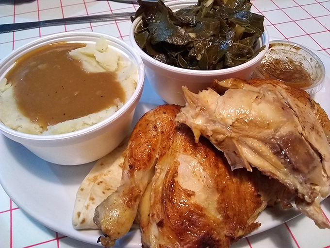 Who needs a rotisserie when you've got skills like this? This roasted chicken is so juicy, you might need a bib.