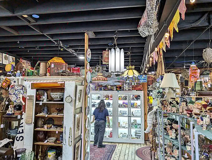 Lost in the labyrinth of curiosities, shoppers become modern-day Indiana Joneses, hunting for their own Holy Grail of knick-knacks.