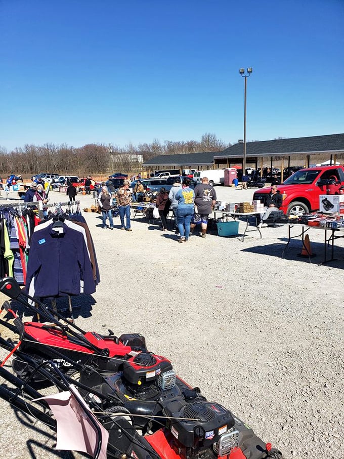 Treasure hunters in their natural habitat. Watch as they navigate the wilds of knick-knacks and nostalgia with the skill of seasoned explorers.